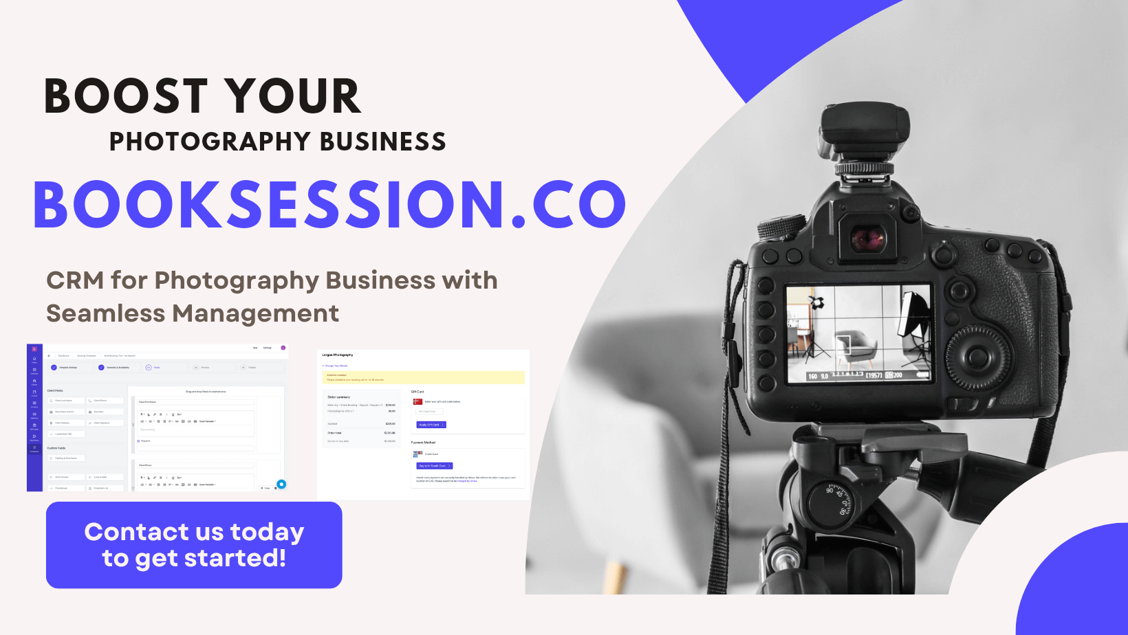 Booksession | Online Bookings for Your Photography Sessions